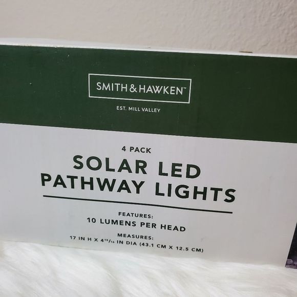 Smith & Hawken | Accents | 4pk Round Outdoor Pathway Led Light Copper ...
